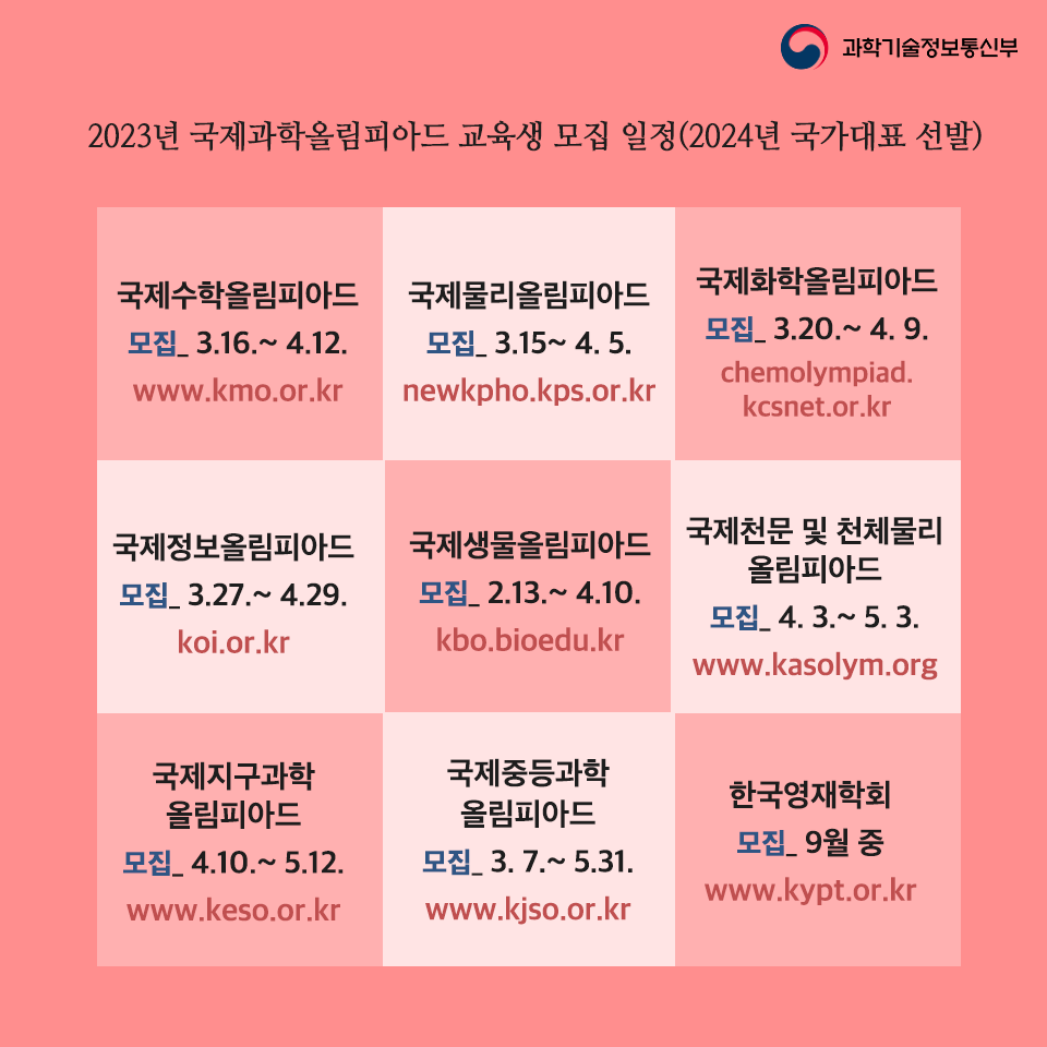 - 과학기술정보통신부